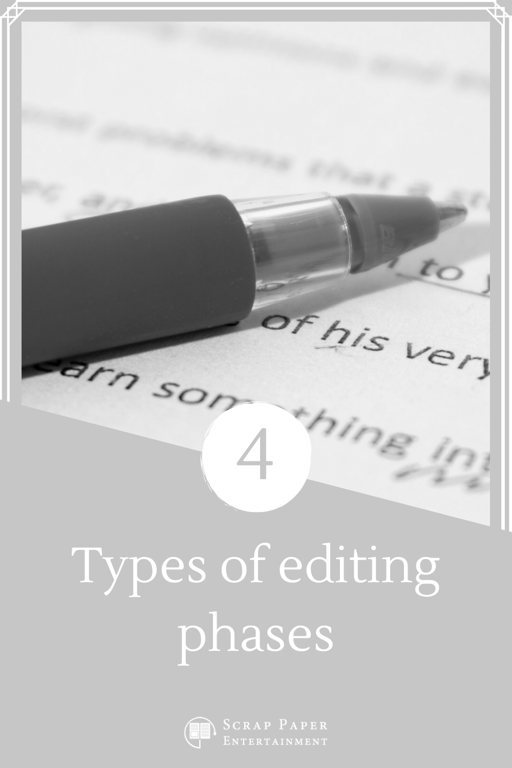 4 types of editing phases – Tanya Lisle