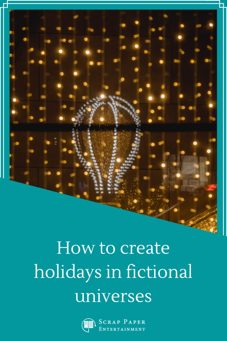 How to create holidays in fictional universes – Tanya Lisle