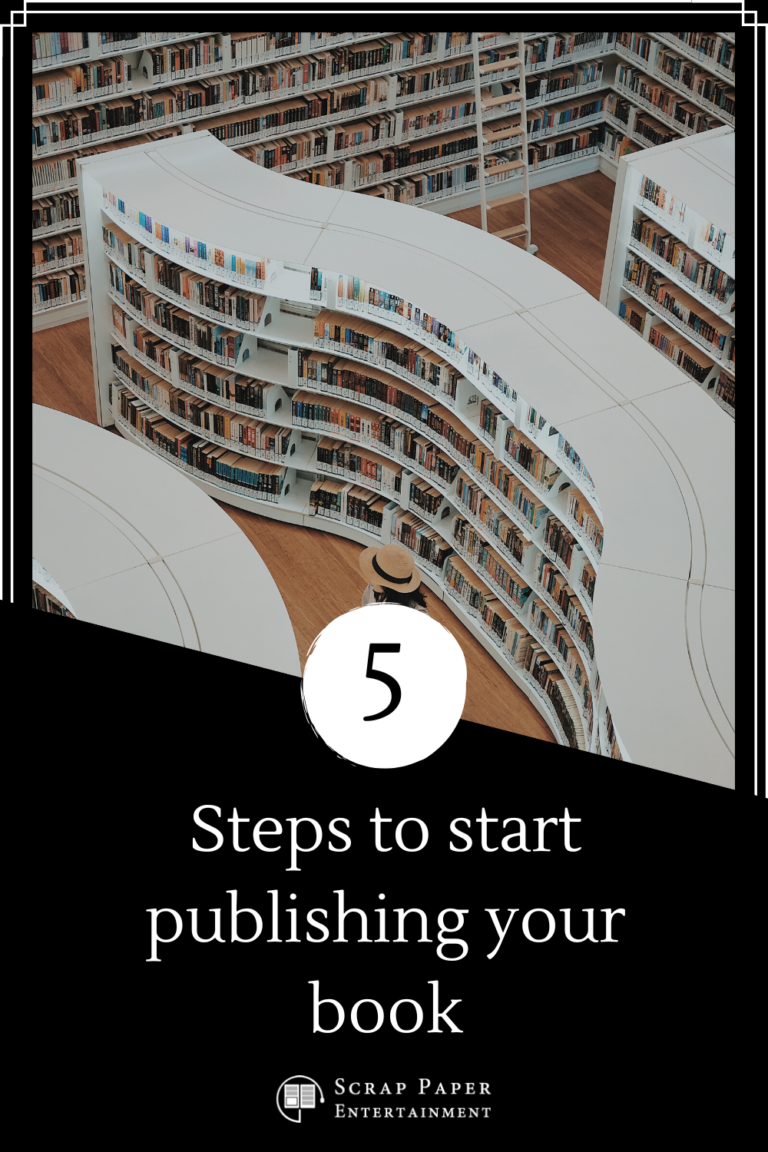 5 steps to start publishing your book – Tanya Lisle